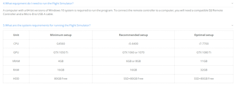 Flight Simulator on W10 PC | DJI FORUM