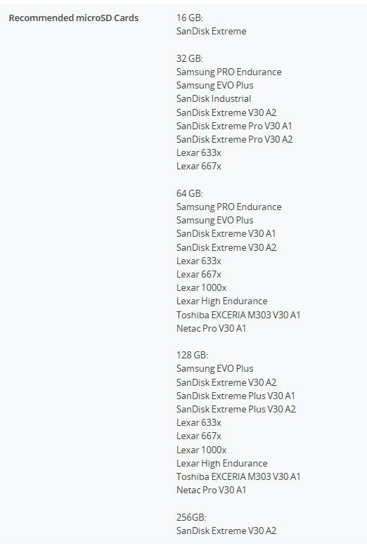 Max SD card size DJI FORUM